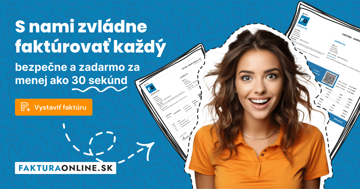 Vzor faktúry neplatiteľa DPH | FakturaOnline.sk